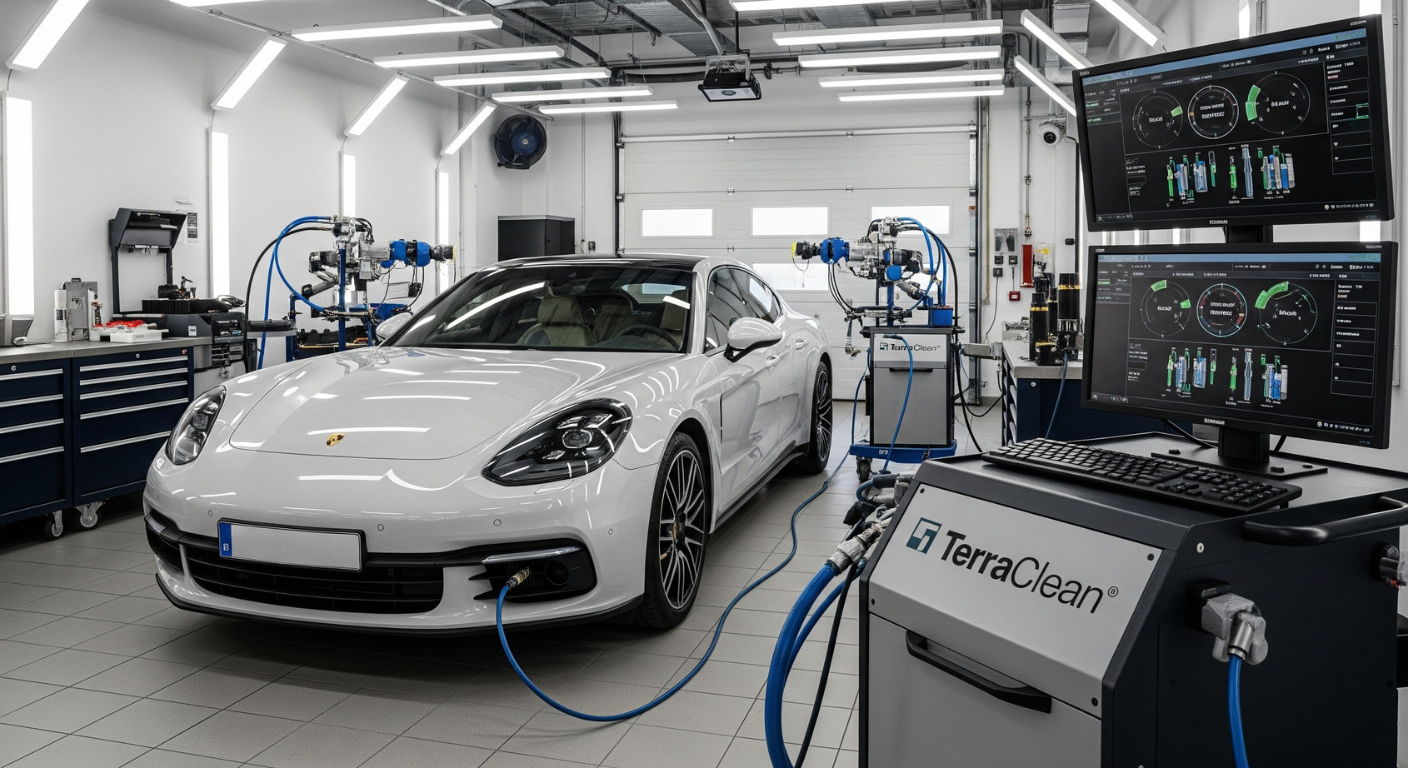 Porsche TerraClean Service & Engine Carbon Cleaning - IFixExotics