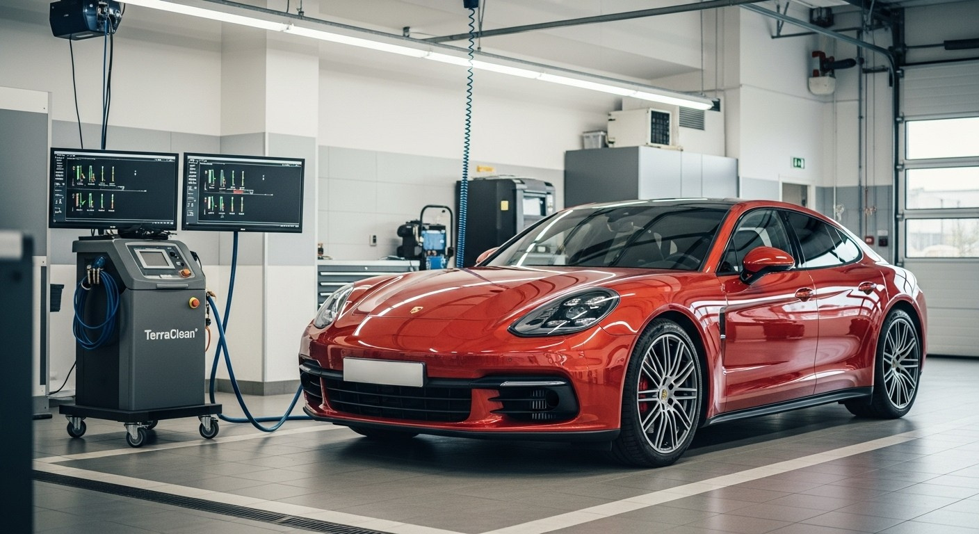 Porsche TerraClean Service & Engine Carbon Cleaning - IFixExotics